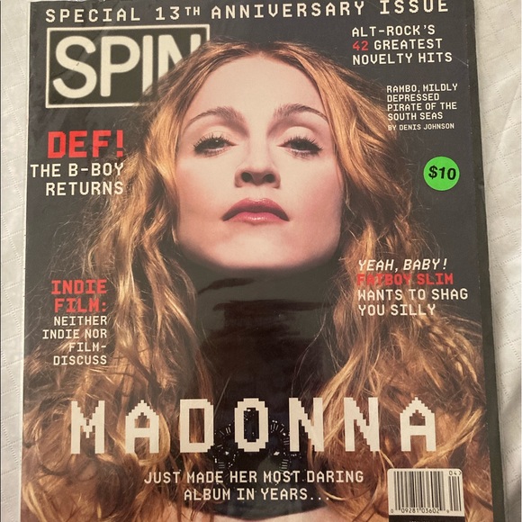 Other | Madonna Spin Magazine April 1998 Issue | Poshmark